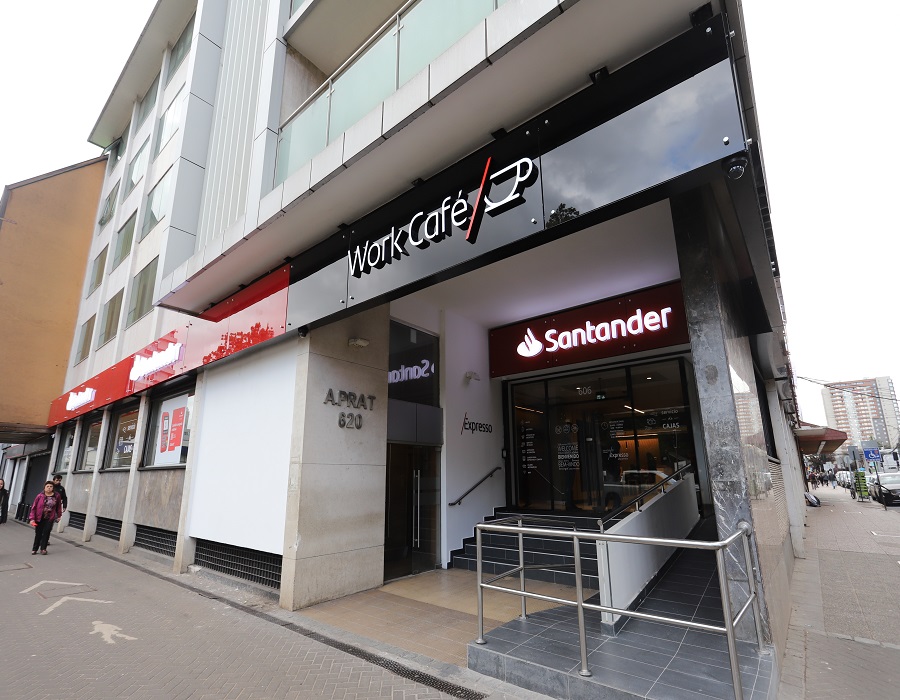 Santander inaugura nuevo Work/Café en Temuco con atención de cajas más ...